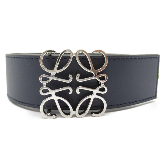 Loewe | Bags | Loewe Reversible Belt Leather Black Navy Blue | Poshmark